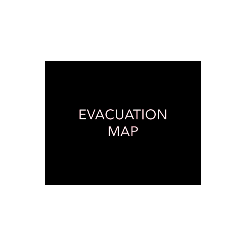 Evacuation (Elevator) Map – Sign Guys NYC